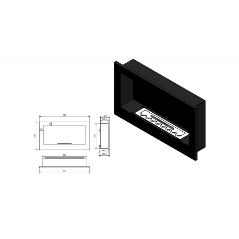 Infire Inside 900 Biokandalló